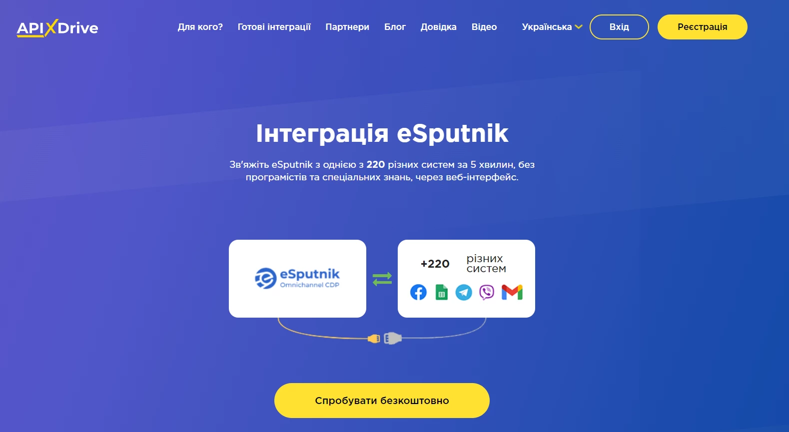 Інтеграція з eSputnik: які сервіси доступні | Блог eSputnik